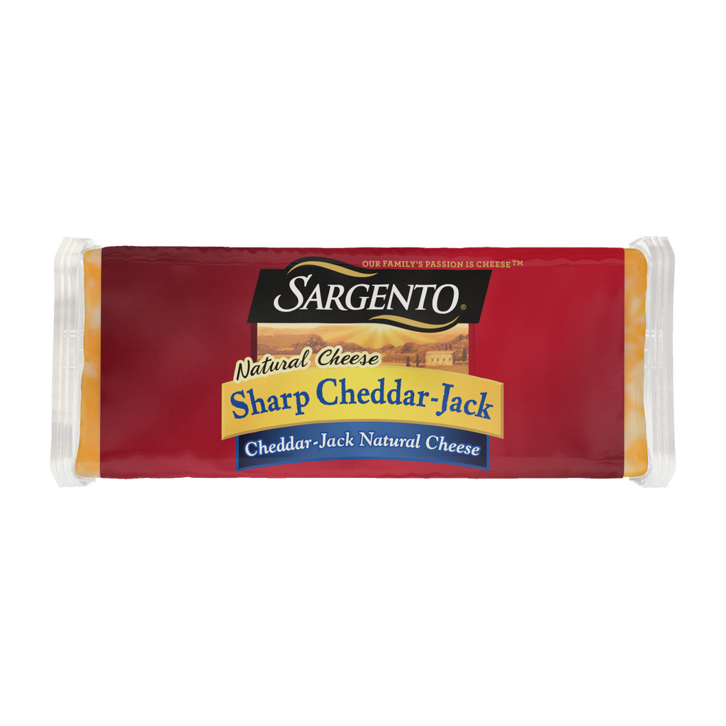 Sargento Cheese, Sharp Cheddar-Jack-Hero
