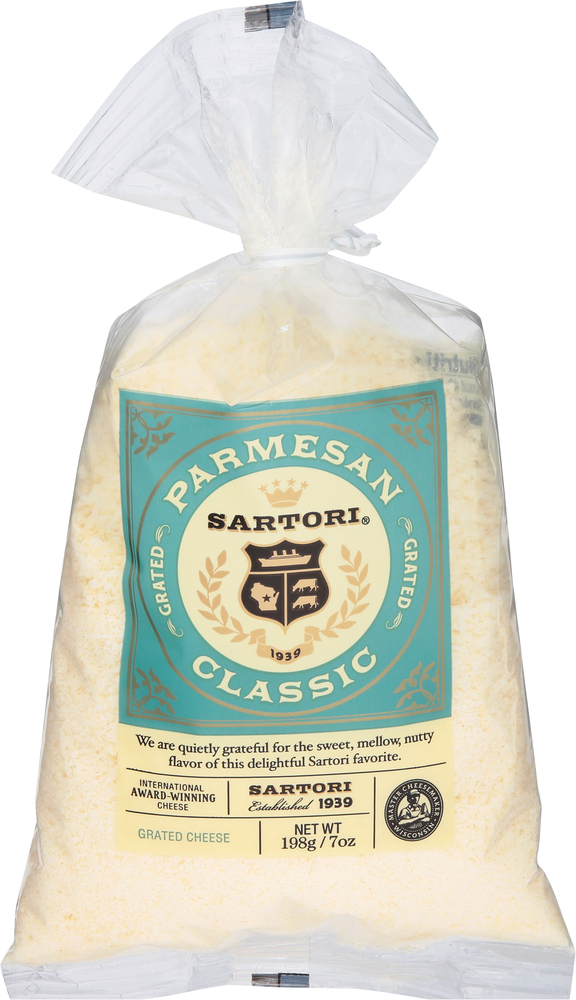 Sartori Grated Cheese, Parmesan Classic-Main