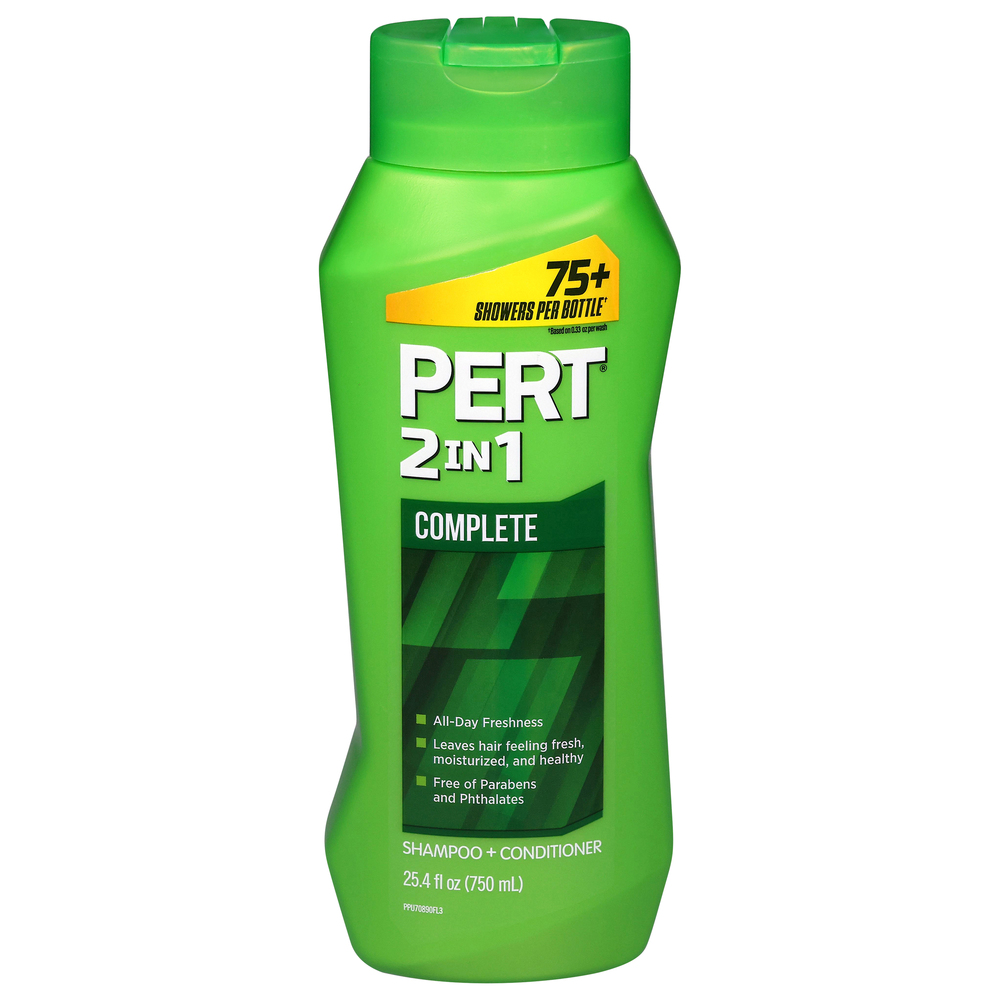 Pert Shampoo & Conditioner, 2 in 1, Classic Clean, for Normal Hair-Main
