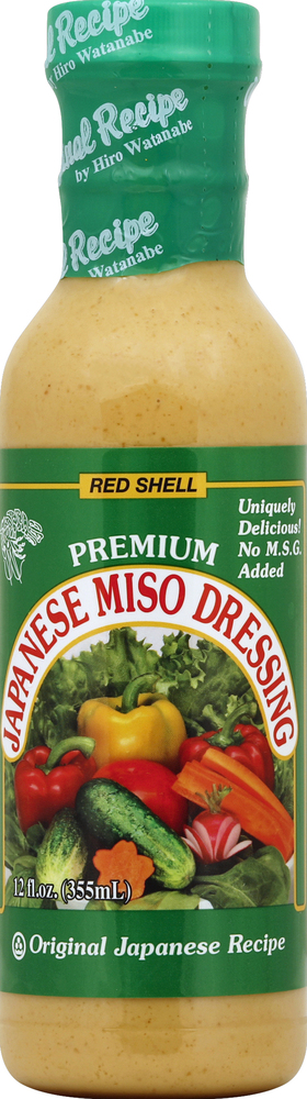 Red Shell Dressing, Premium, Japanese Miso-Ecom