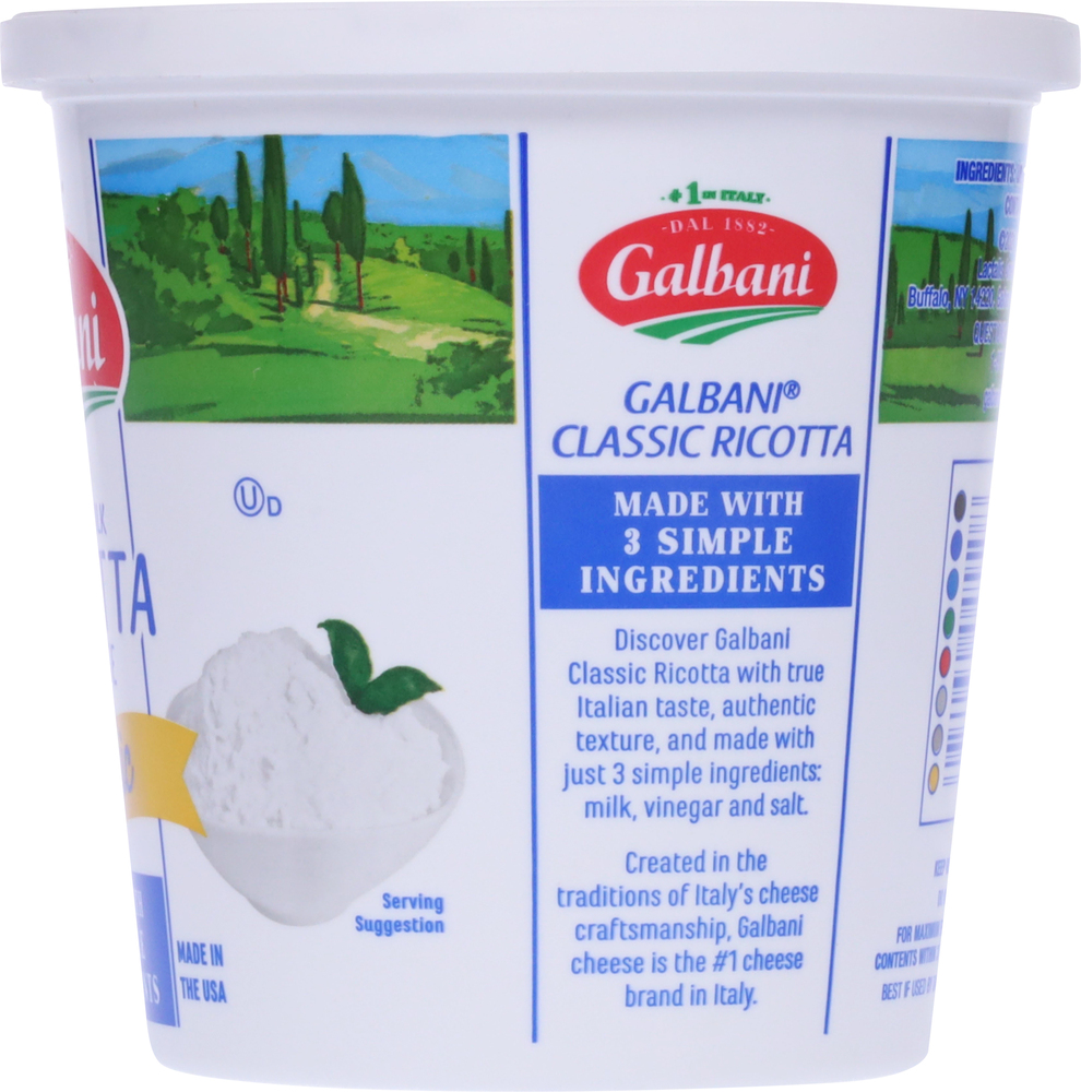 Galbani Ricotta Cheese, Classic-Planogram-Right
