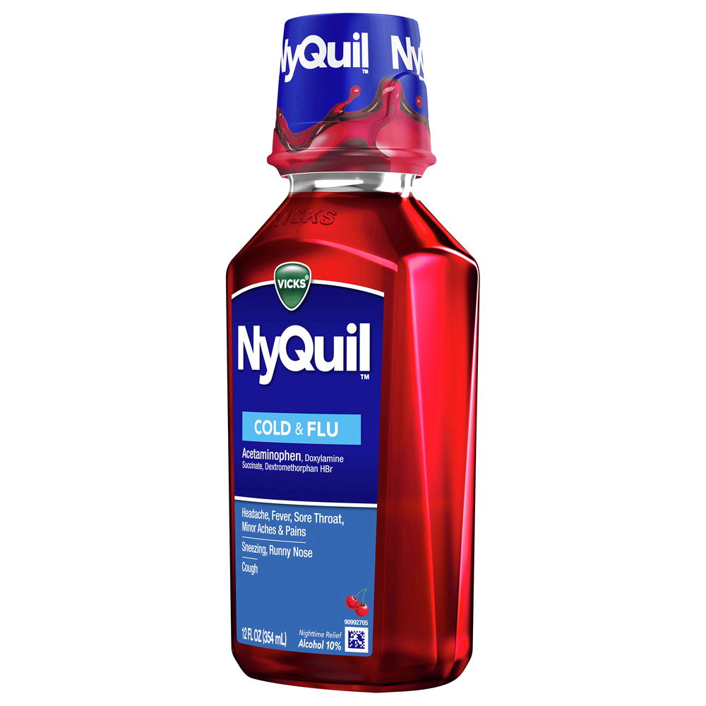 how does vicks nyquil work