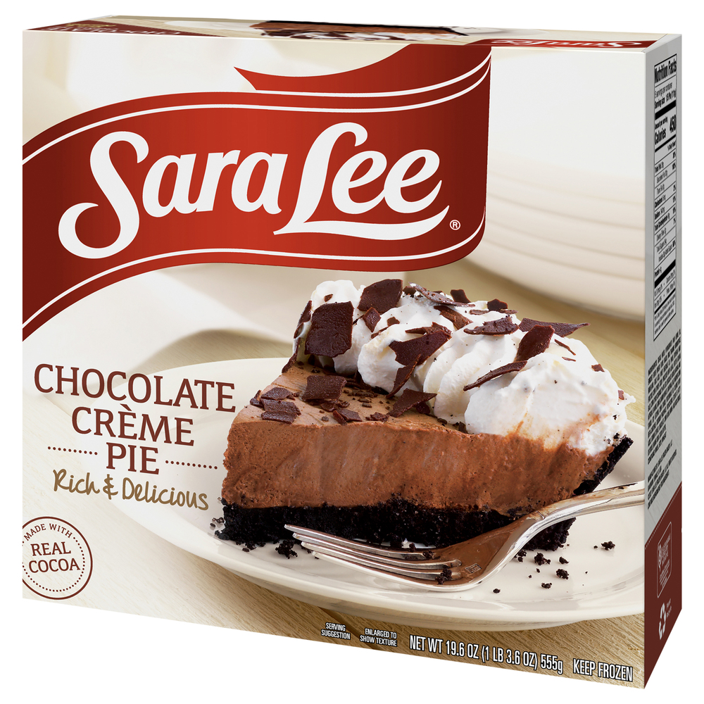 Sara Lee Pie, Chocolate Creme-Front-Right-Elevated