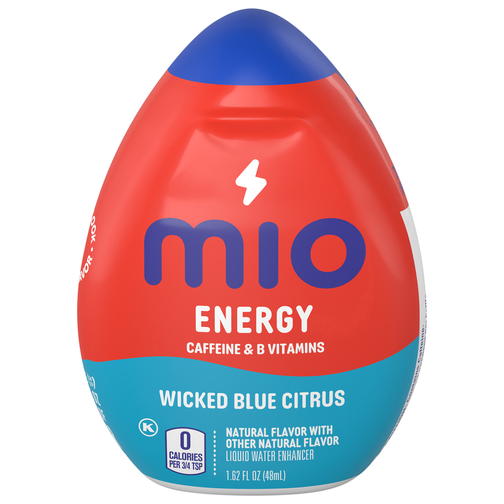 MiO Liquid Water Enhancer, Wicked Blue Citrus, Energy-Main