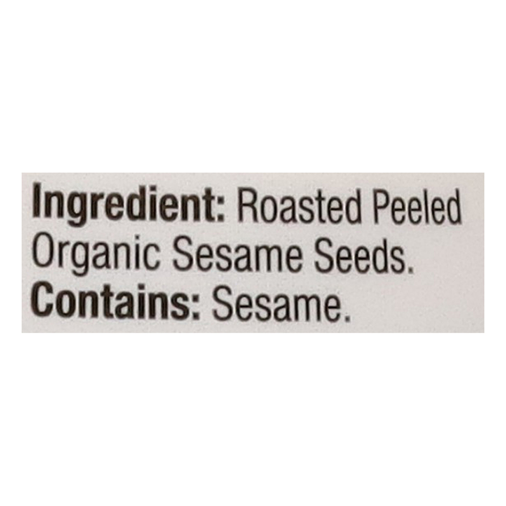 Mighty Sesame Co. Tahini, Organic-Ingredients
