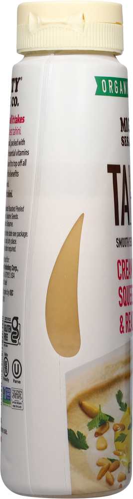 Mighty Sesame Co. Tahini, Organic-Planogram-Left