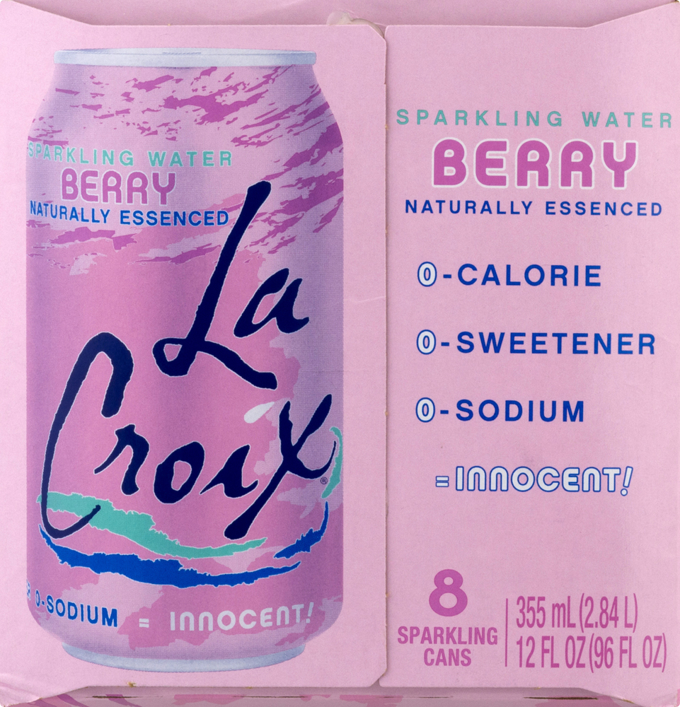 LaCroix Sparkling Water, Berry-Planogram-Left