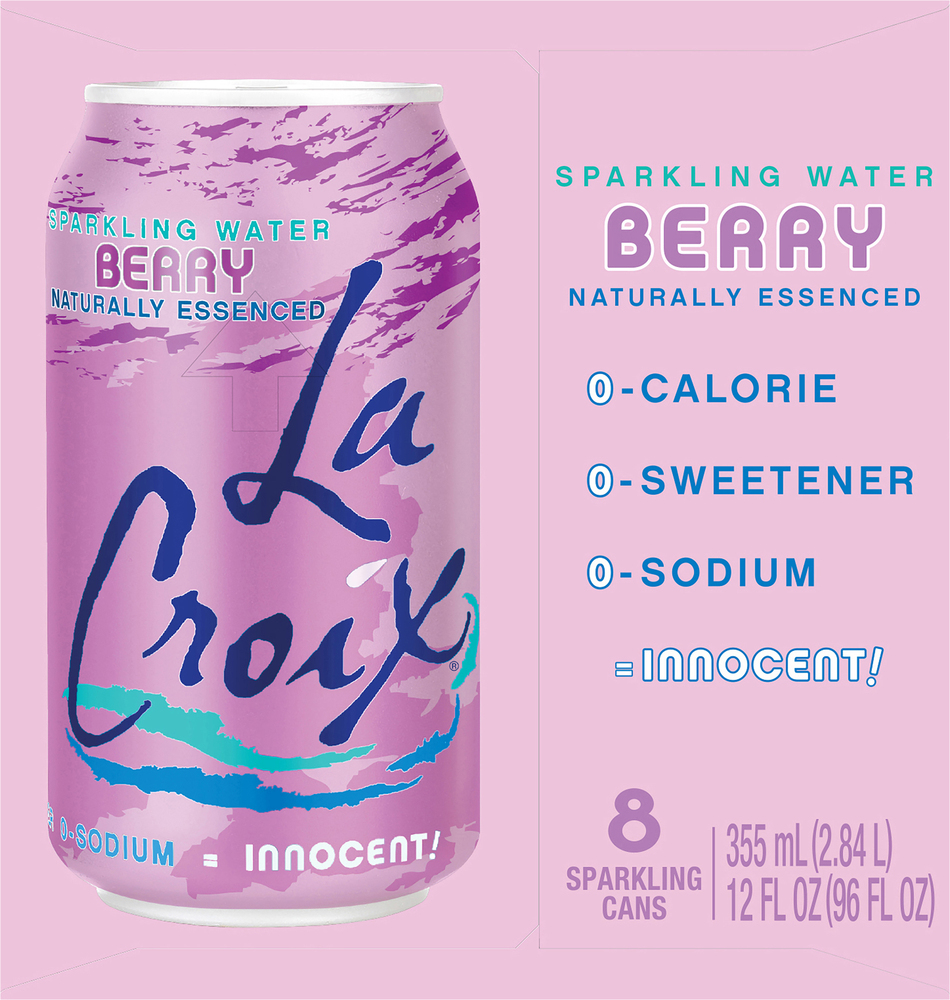LaCroix Sparkling Water, Berry-Planogram-Right