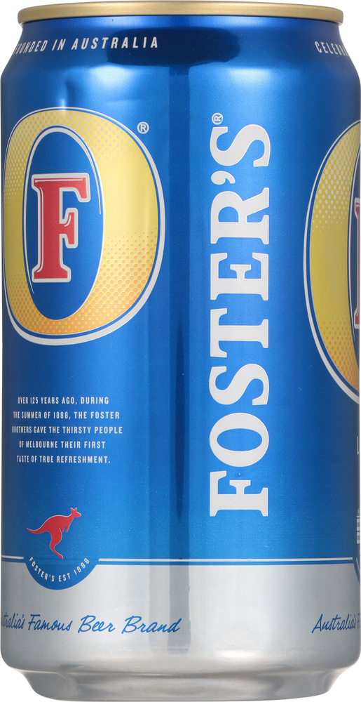 Fosters Beer, Lager-Planogram-Left