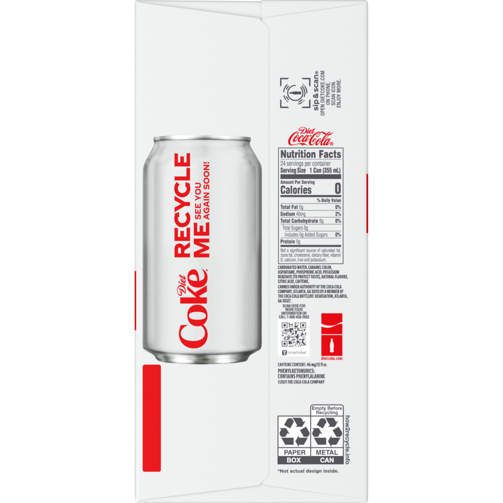 Diet Coke Diet Soda Soft Drink-Planogram-Right