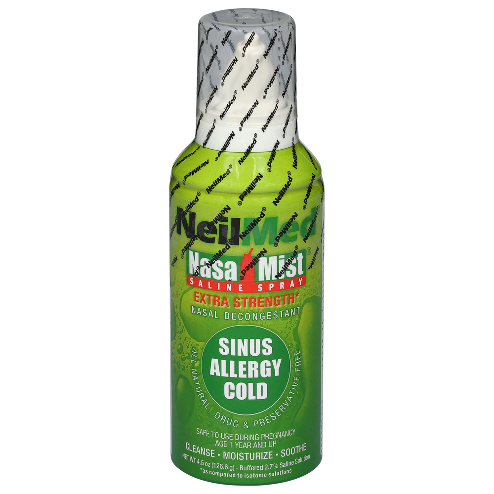 NeilMed Nasal Mist Saline Spray, Extra Strength-Main