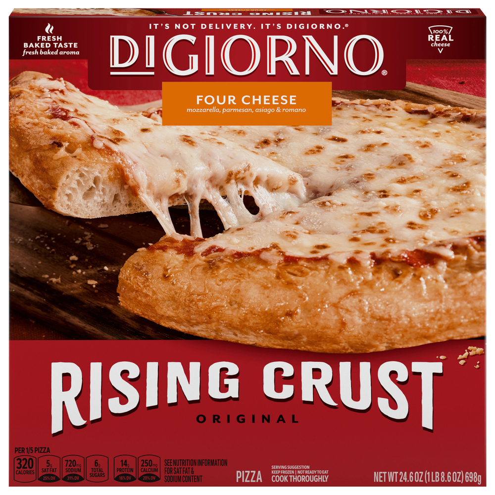 DiGiorno Pizza, Rising Crust, Four Cheese, Original-Main