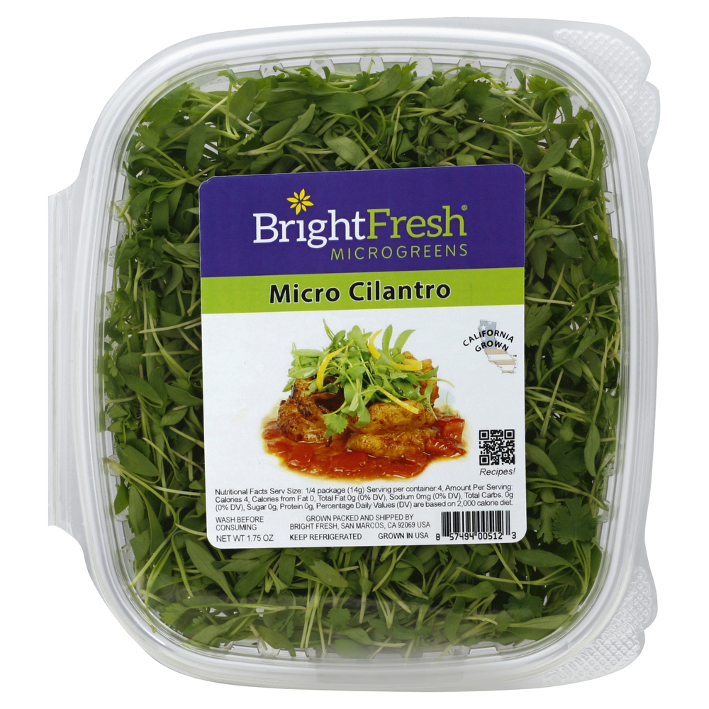 Bright Fresh Microgreens Micro Cilantro-Main