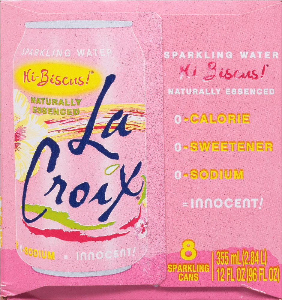 LaCroix Sparkling Water, Hi-Biscus!-Planogram-Left