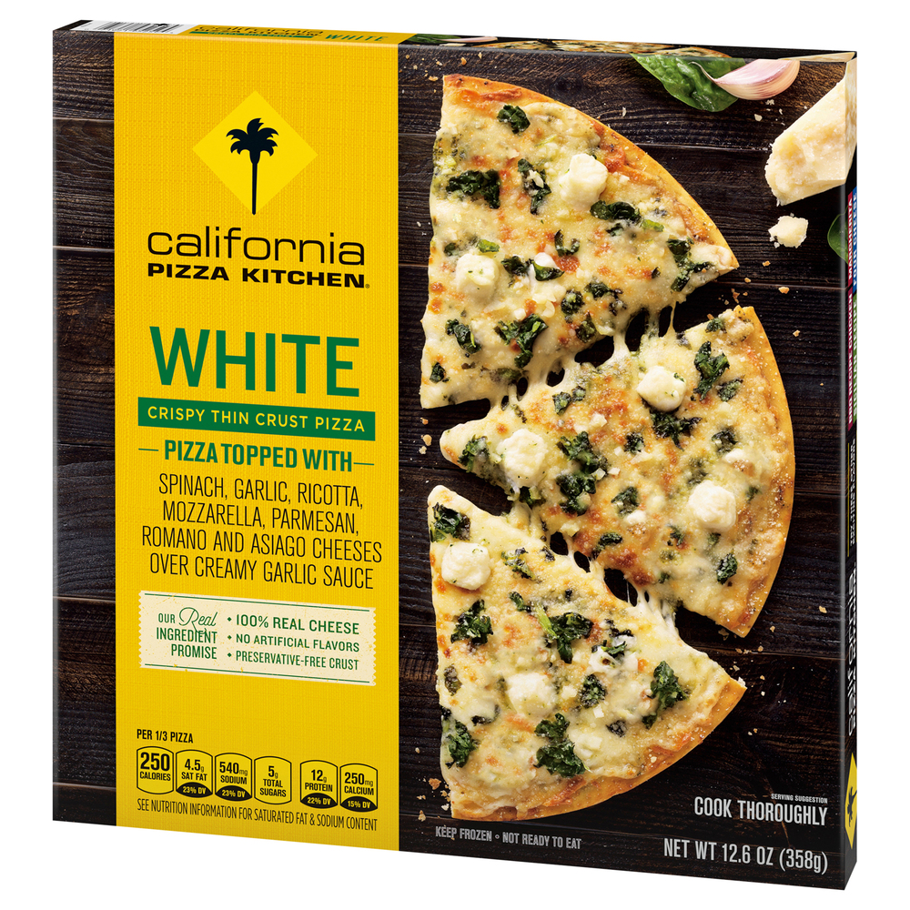 California Pizza Kitchen Pizza, Crispy Thin Crust, White-Front-Right ...