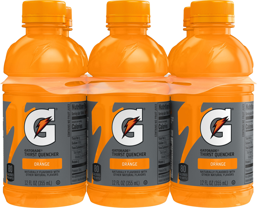 Gatorade Gatorade Thirst Quencher Orange 12 Fl Oz 6 Count-Ecom