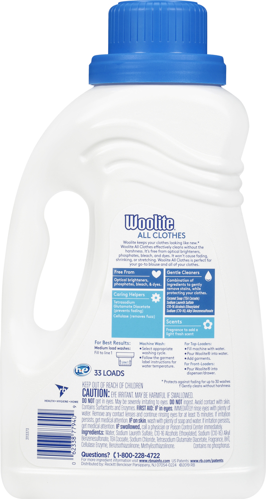 Woolite Laundry Detergent All Clothes