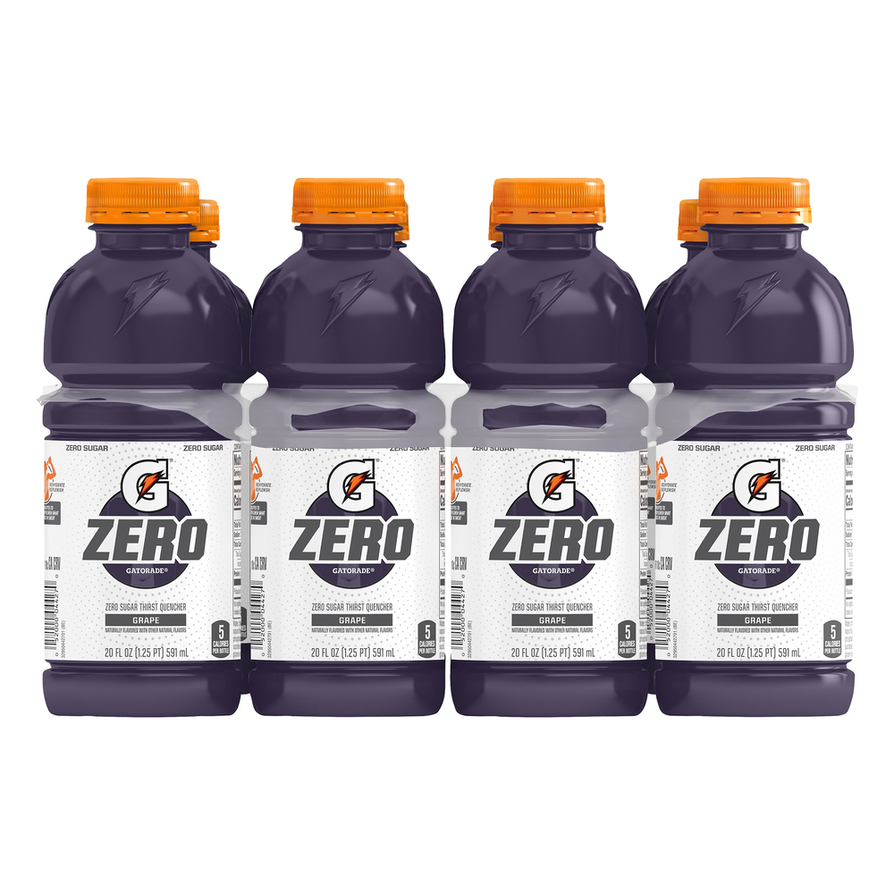 Gatorade Zero Thirst Quencher, Zero Sugar, Grape-Main