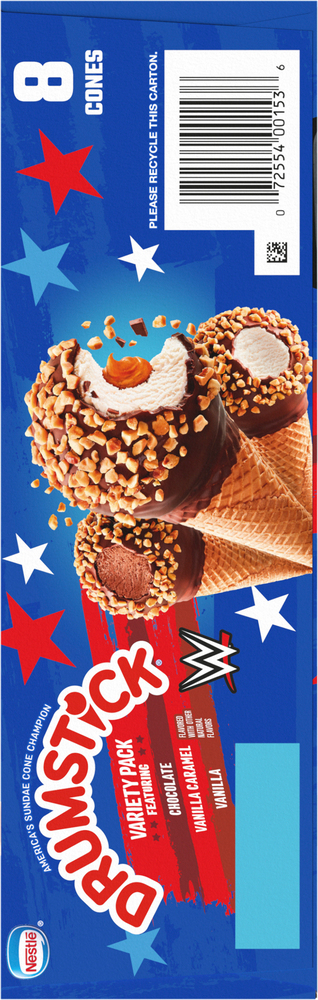 Drumstick Drumstick Chocolate/Vanilla Caramel/Vanilla Frozen Dairy ...
