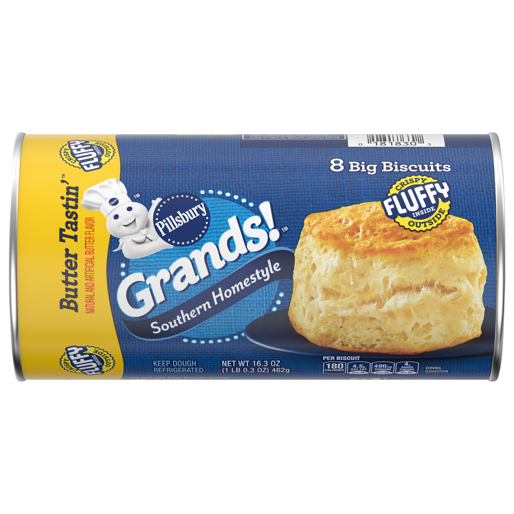Pillsbury Grands! Biscuits, Butter Tastin, Southern Homestyle-Main