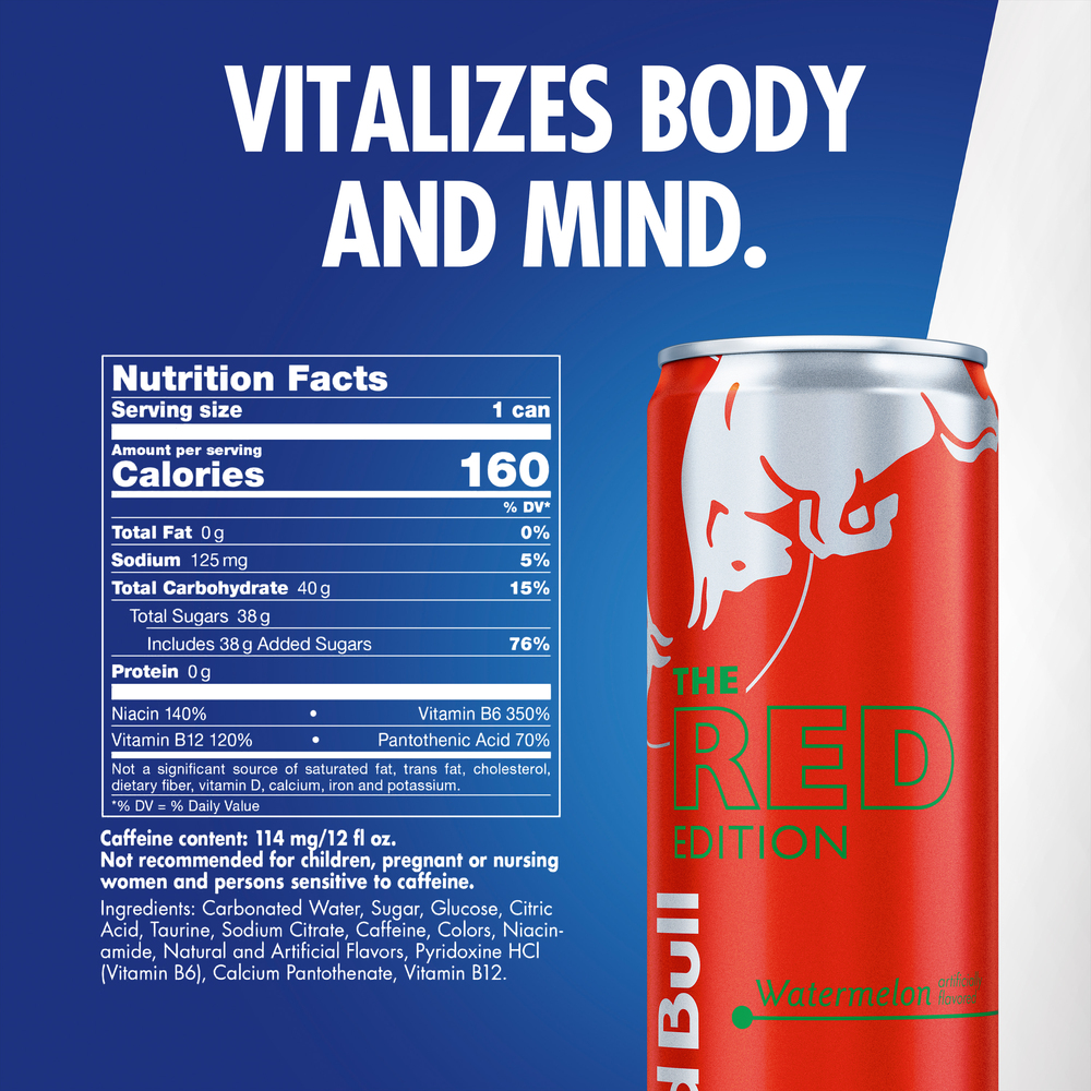 Red Bull Facts And Figures