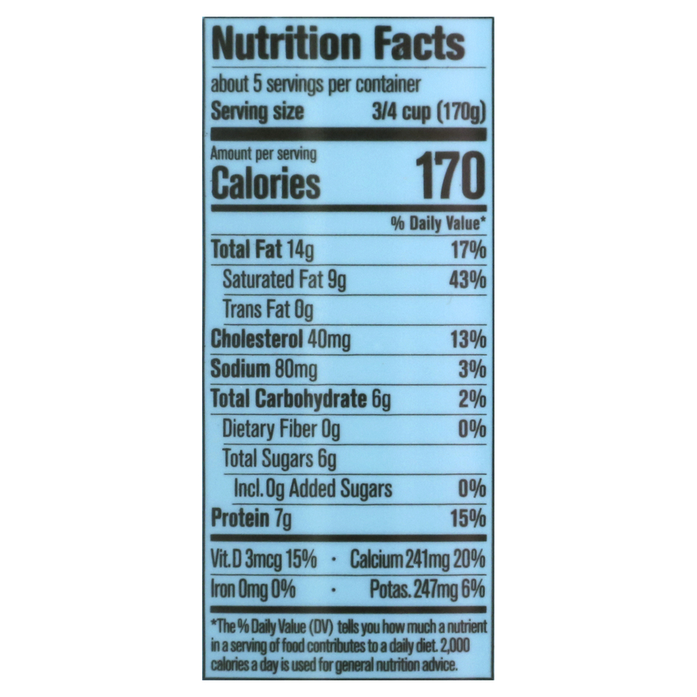 Zoi Yogurt, Greek, Plain, Traditional Style-Nutrition-Facts