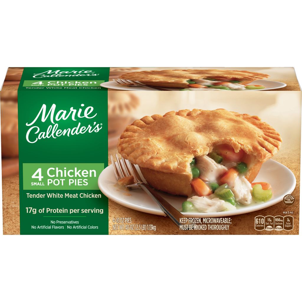 Marie Callender's Chicken Small Pot Pies-Hero