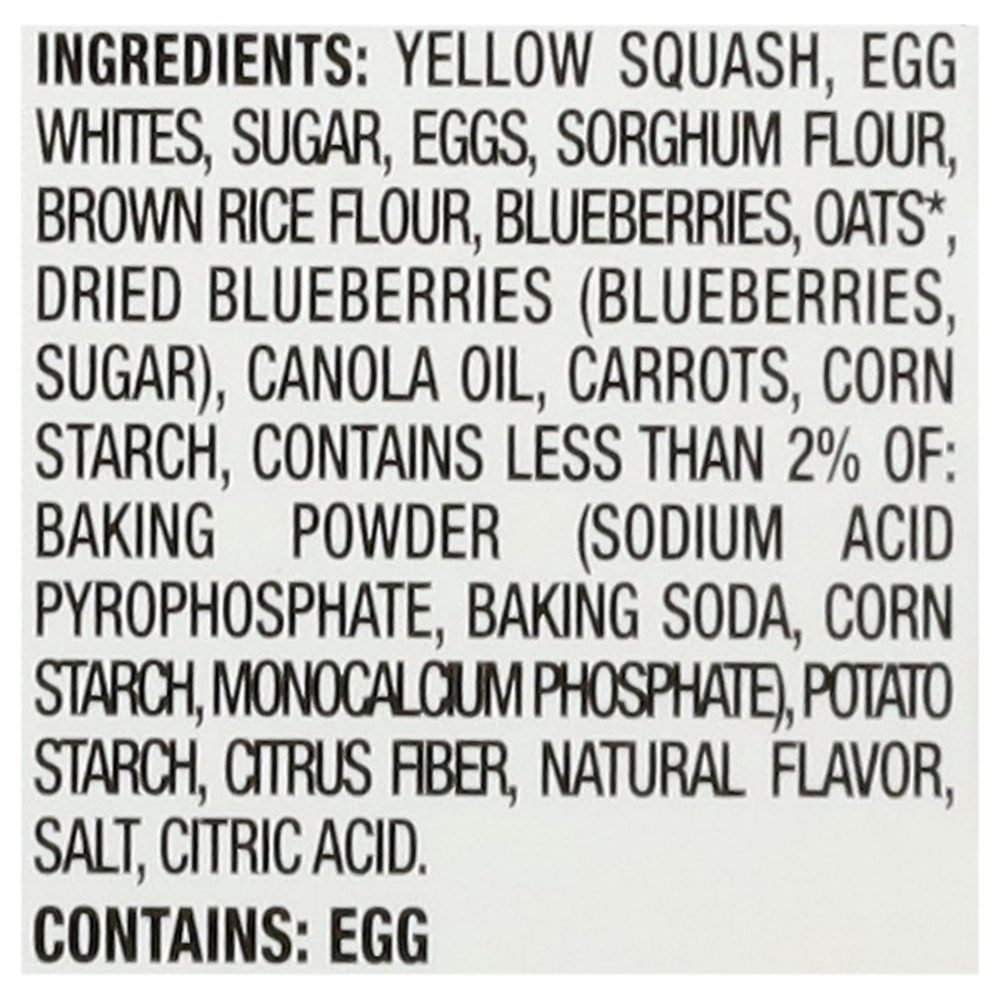 Veggies Made Great Blueberry Oat Muffins-Ingredients