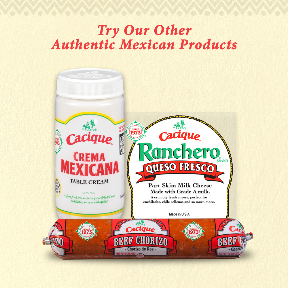 Cacique Pork Chorizo-Ingredients