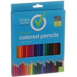 Simply Done Sharpened Colored Pencils
