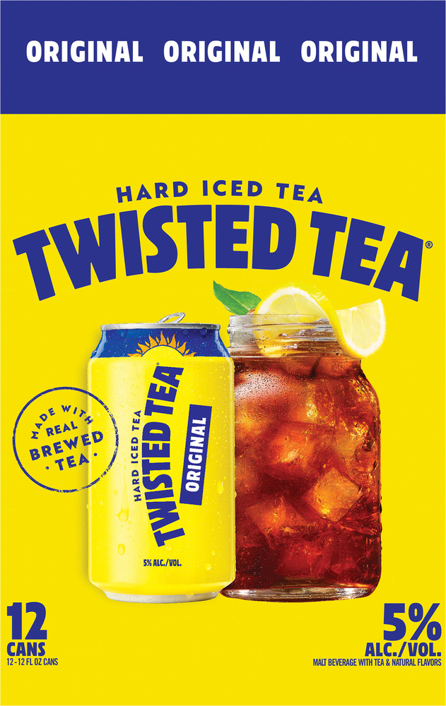 Twisted Tea Hard Iced Tea, Original-Planogram-Left
