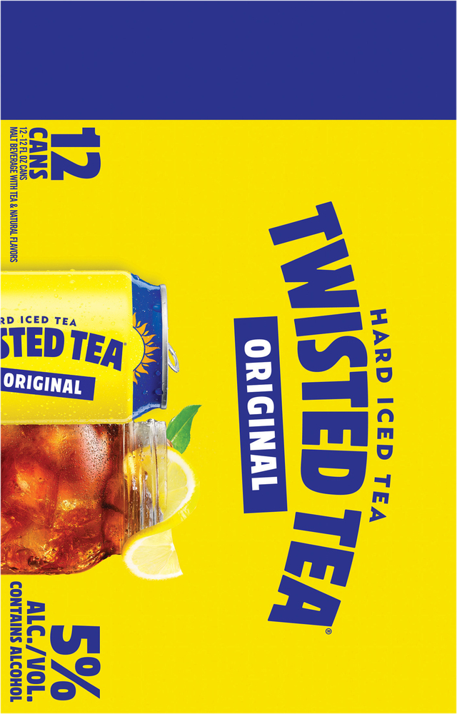 Twisted Tea Hard Iced Tea, Original-Planogram-Right