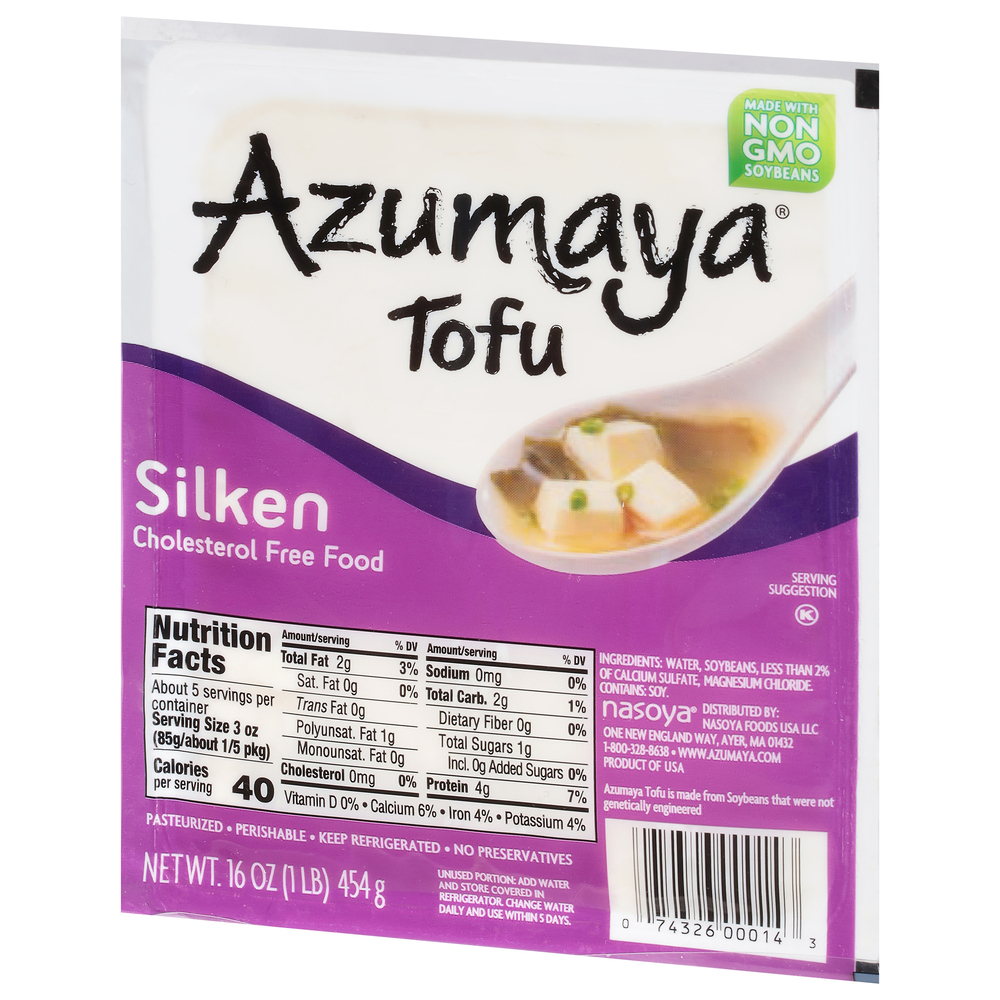 Nasoya Tofu, Silken-Front-Right-Elevated