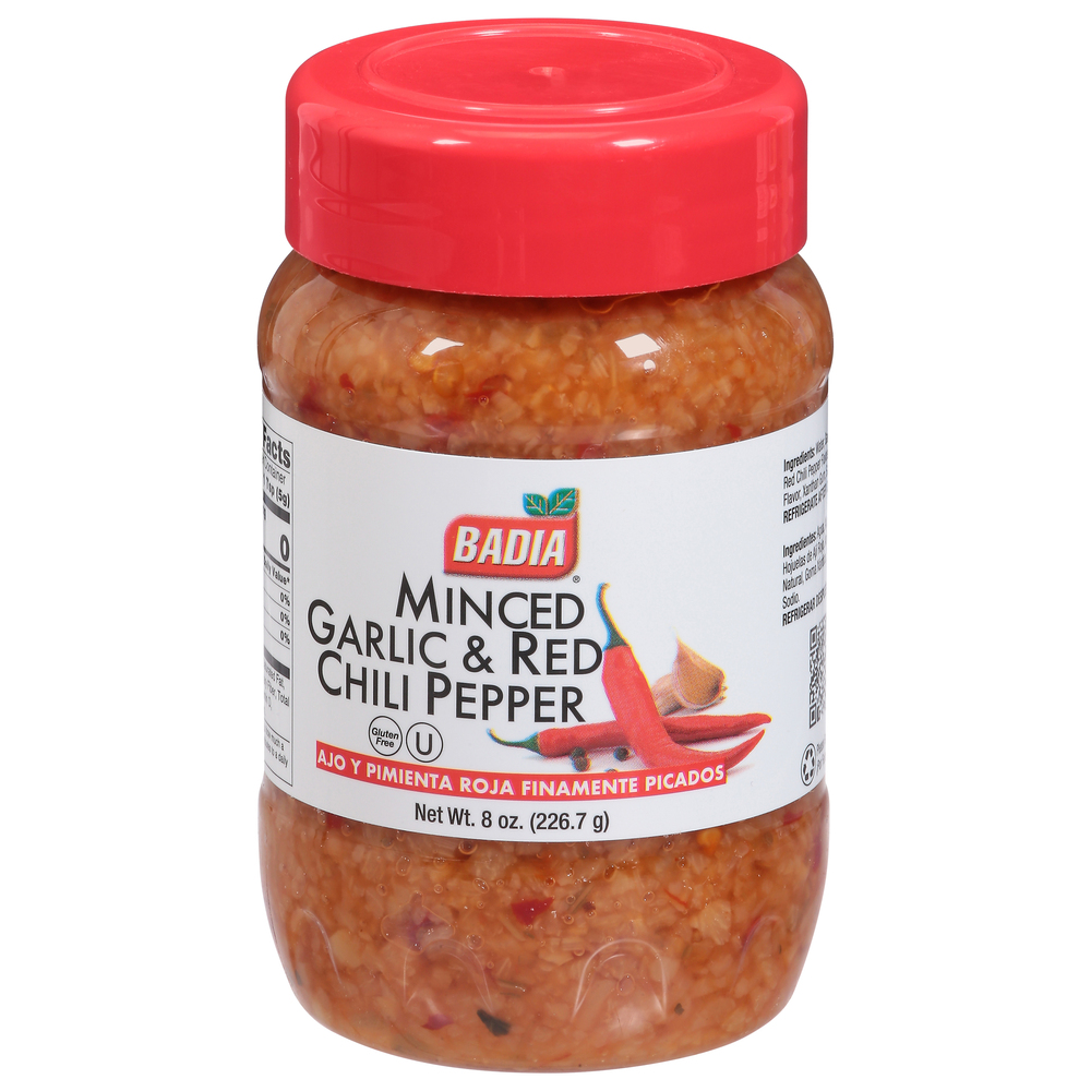 Badia Garlic & Red Chili Pepper, Minced-Main