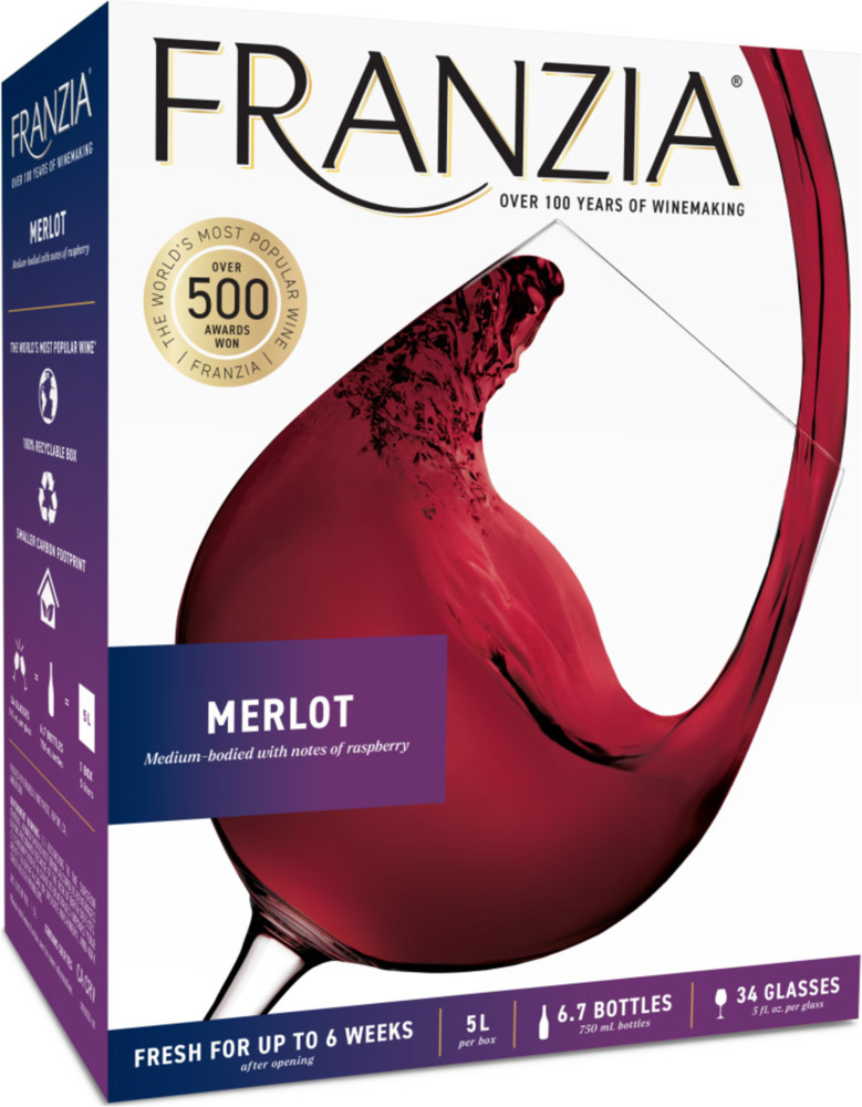 Franzia Vintner Select Merlot Red Wine Box