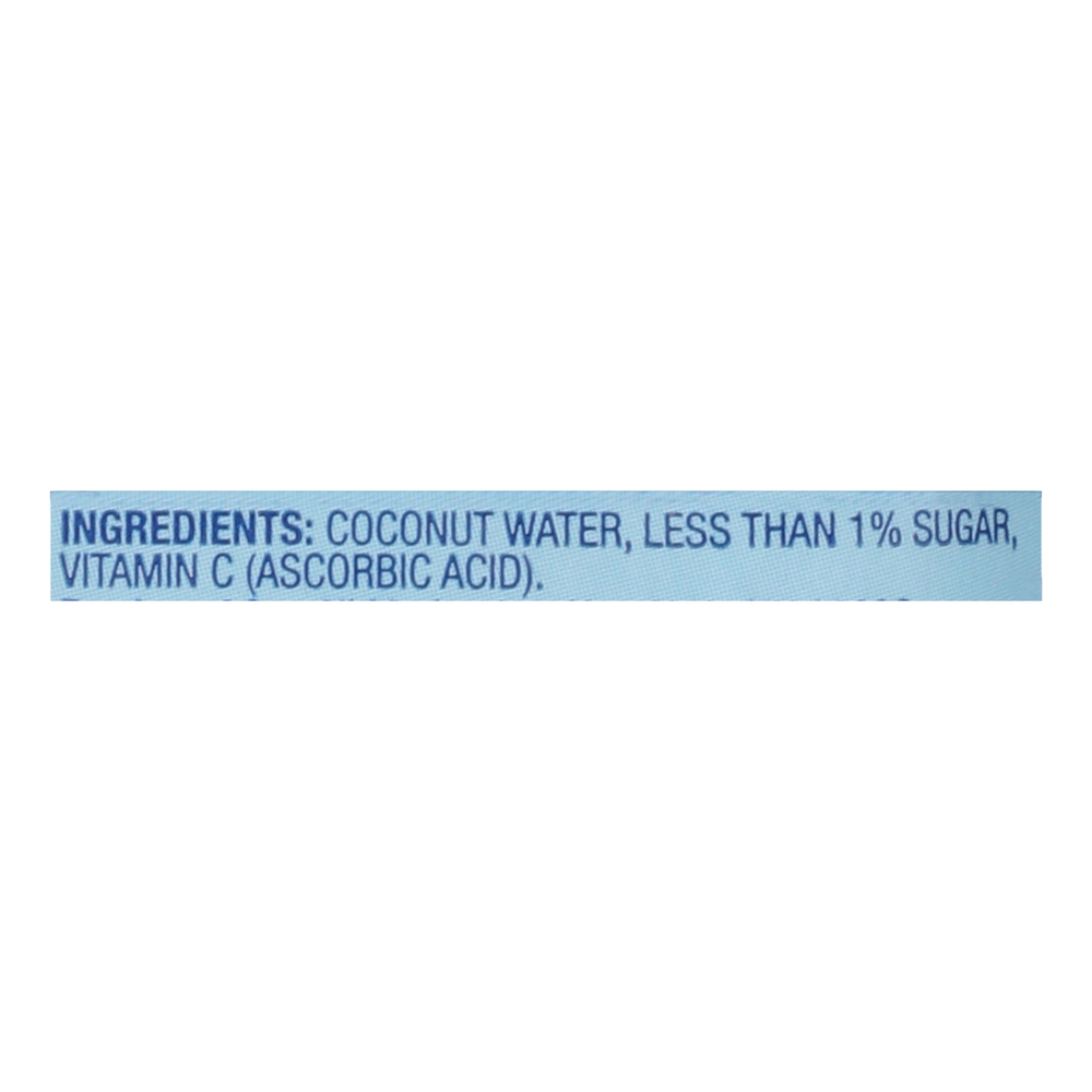 Vita Coco Coconut Water, The Original-Ingredients