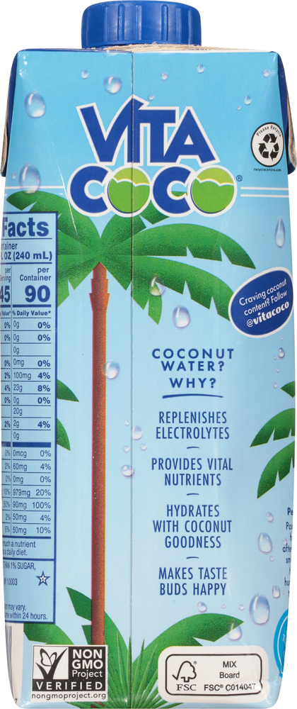 Vita Coco Coconut Water, The Original-Planogram-Back