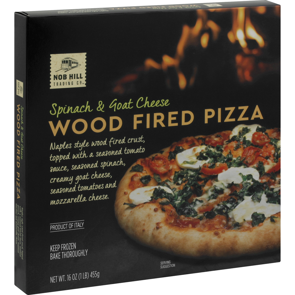 Nob Hill Trading Co. Spinach & Goat Cheese Wood Fired Pizza-Main