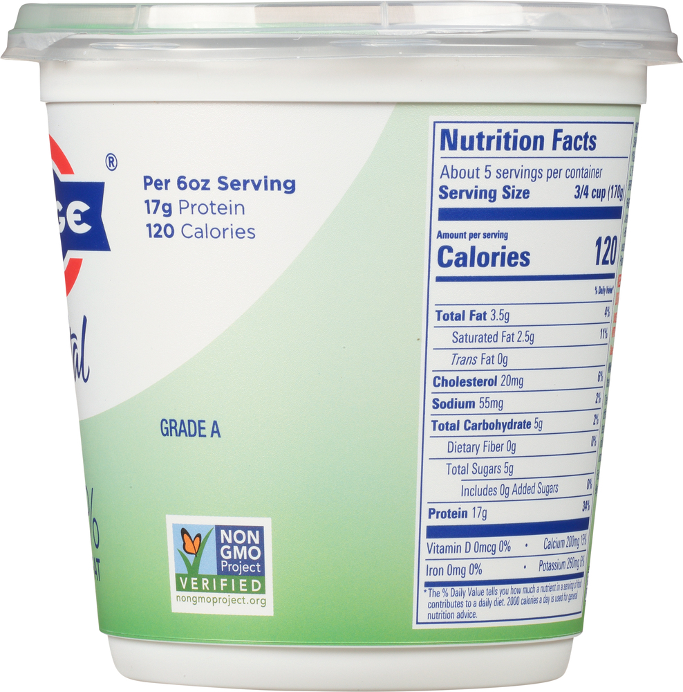 Fage Total 2%, Plain Greek Yogurt-Planogram-Right