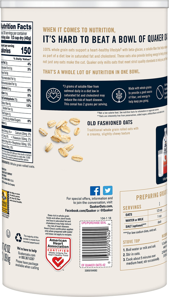how to boil quaker oats