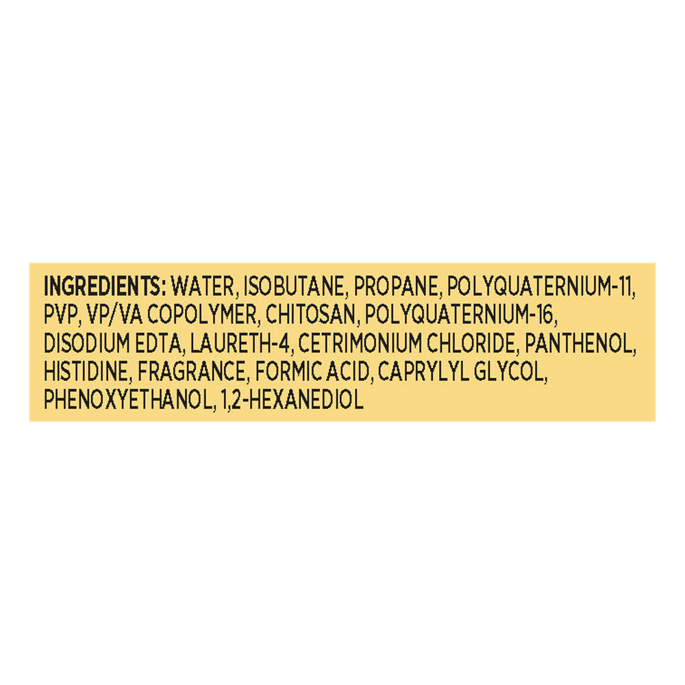 Pantene Pro-V Mousse, Volume-Ingredients