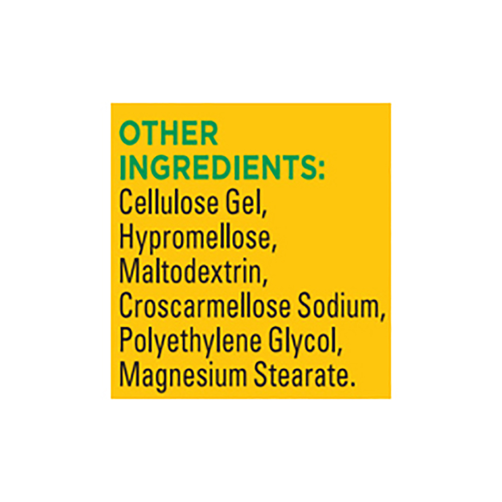 Nature Made Calcium, 600 mg, Tablets, Value Size-Ingredients