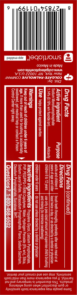 pyrophosphate toothpaste