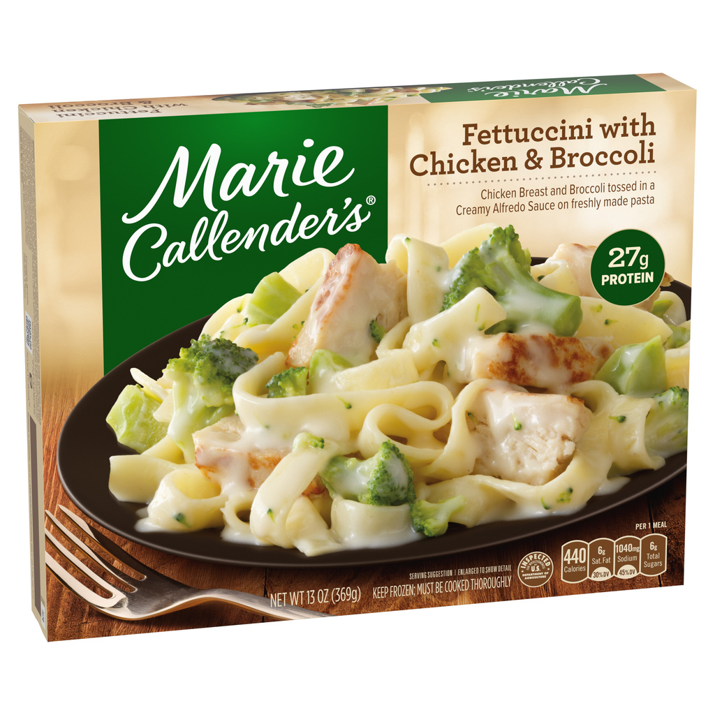 Marie Callender's Fettucini, with Chicken & Broccoli-Main