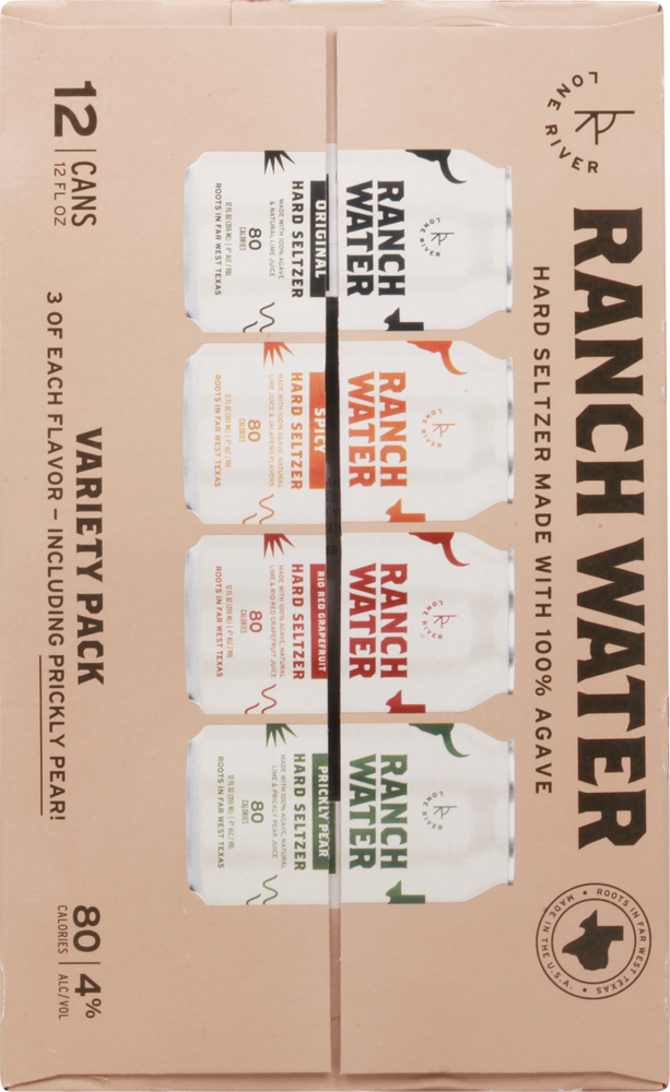 Ranch Water Hard Seltzer, Variety Pack-Planogram-Left