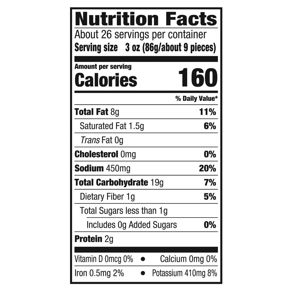 Ore-Ida Tater Tots, Crispy, Value Size-Nutrition-Facts