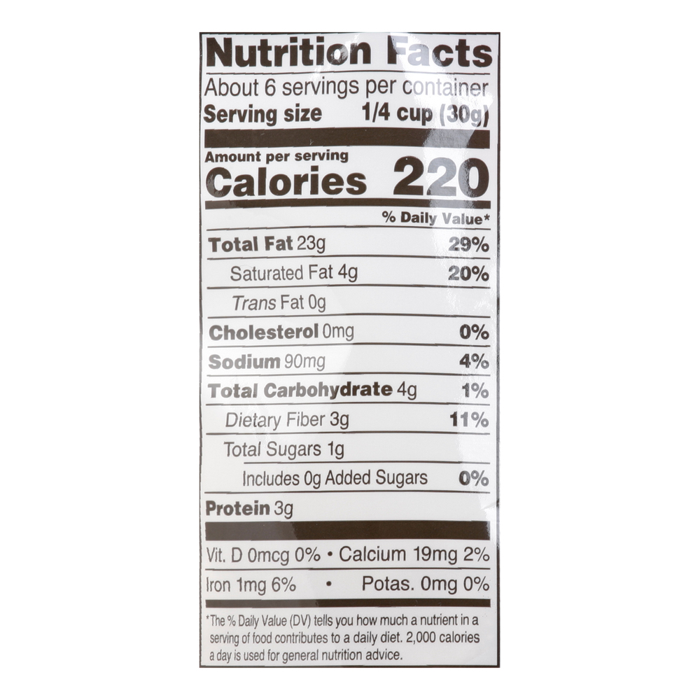 Raley's Macadamia Nuts, with Sea Salt, Dry Roasted-Nutrition-Facts