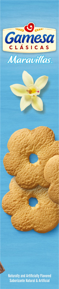 Gamesa Cookies, Vanilla Flavored-Planogram-Left