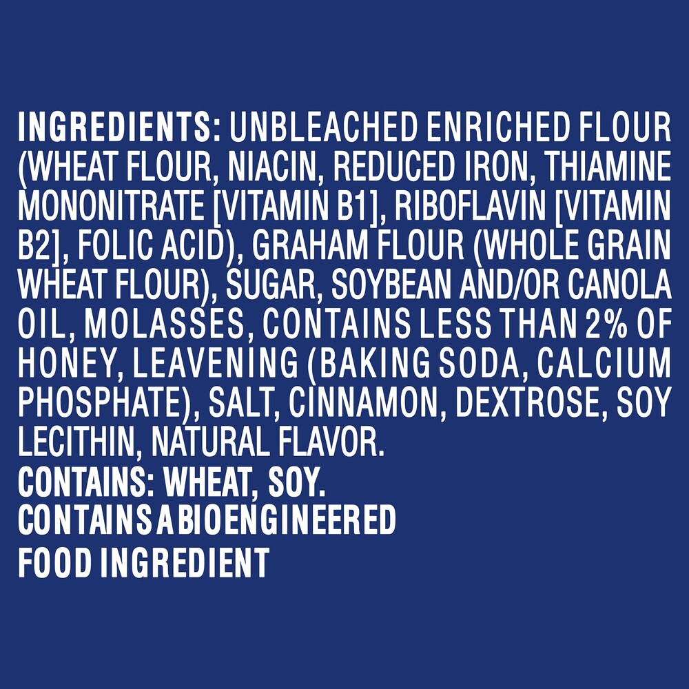 Honey Maid Grahams, Cinnamon-Ingredients
