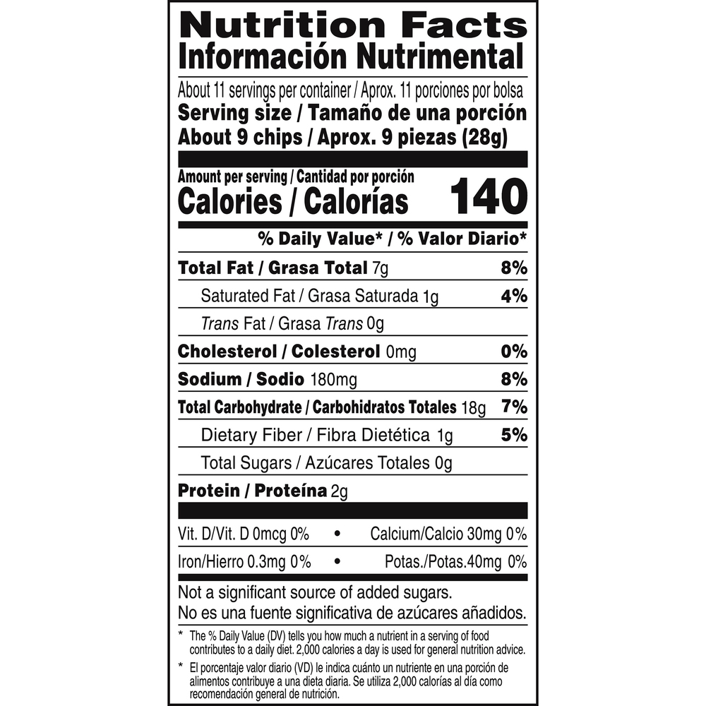 Santitas Tortilla Chips Cilantro Lime Naturally and Artificially ...
